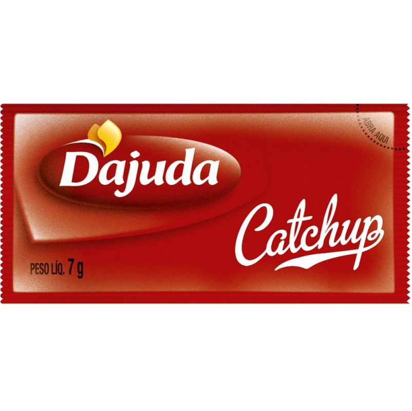 Catchup Dajuda Sachet Caixa com 192 Unidades de 7g