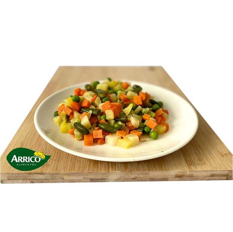 Jardineira Congelada Arrico Pacote de 2,5KG
