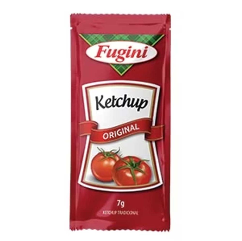 Catchup Fugini Sachet Caixa com 144un/7g