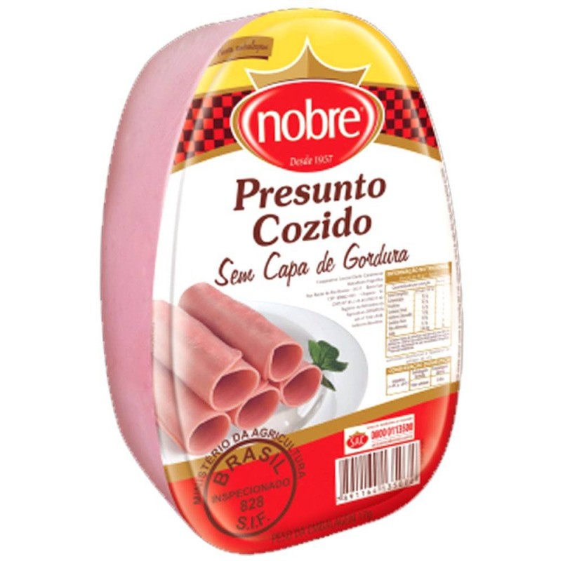 Presunto Cozido Sem Capa Nobre Peça de 3,5kg